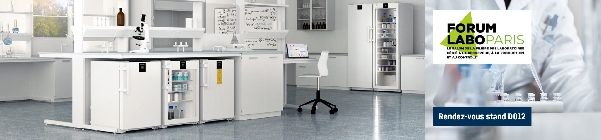 Salon scientifique Forum Labo Liebherr France - Liebherr