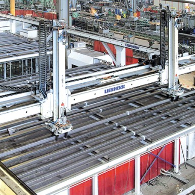Gantry robot | Automation | Liebherr - Liebherr