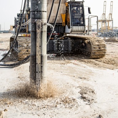 Soil improvement | Liebherr deep foundation